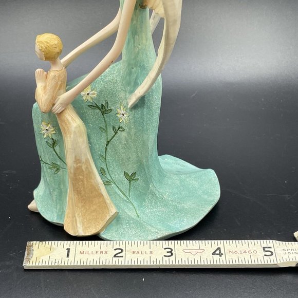 Giftcraft | Accents | Edens Angels Figurine Kneeling Angel Child Faith 3109 2006 Giftcraft Resin ...